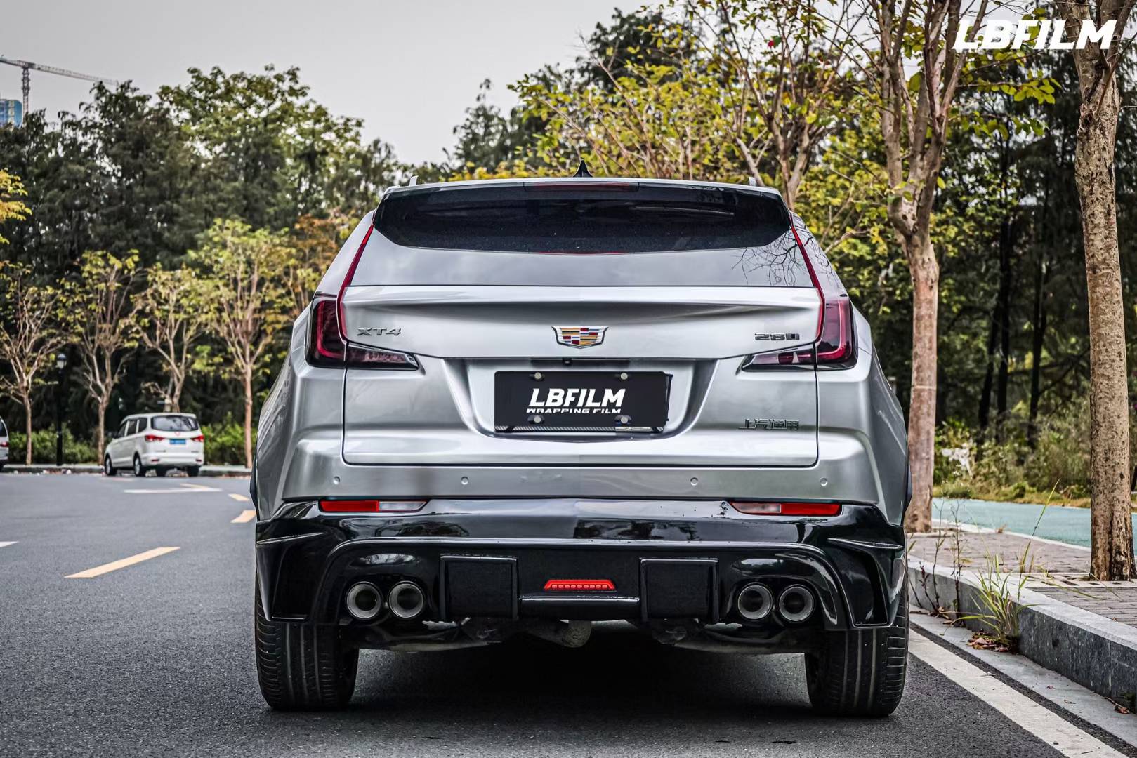 凯迪拉克XT6-LB改色膜液态金属铝水银，会流动的银色_搜狐汽车_搜狐网