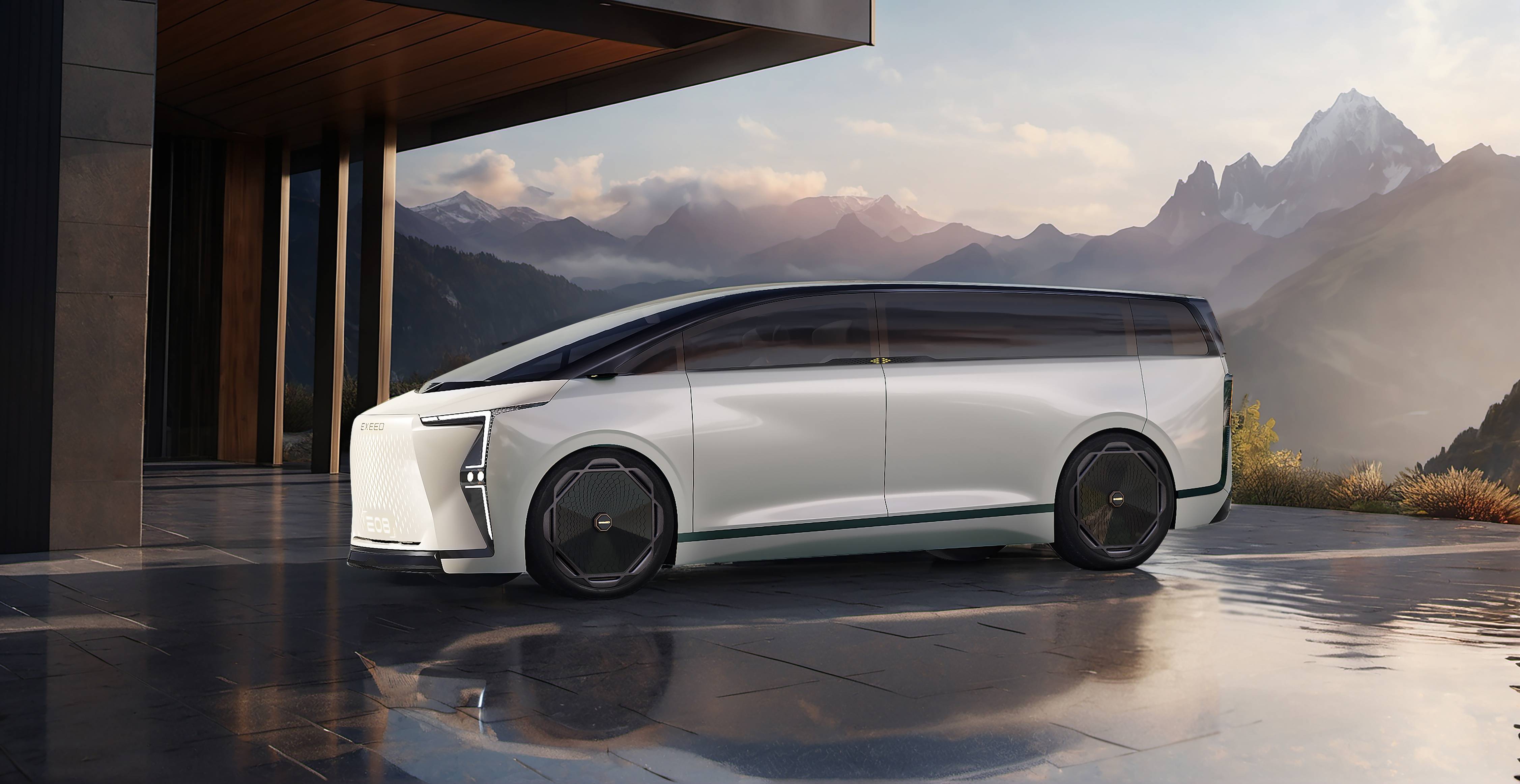 星途首款尊享舒适旗舰MPV E08渲染图曝光，概念车即将登陆2024北京车展_搜狐汽车_搜狐网