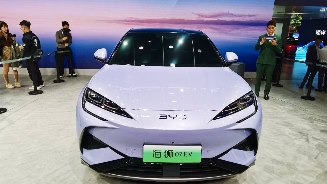 比亚迪海狮07 EV售价18.98万起，刷新一项小米SU7纪录！_搜狐汽车_搜狐网