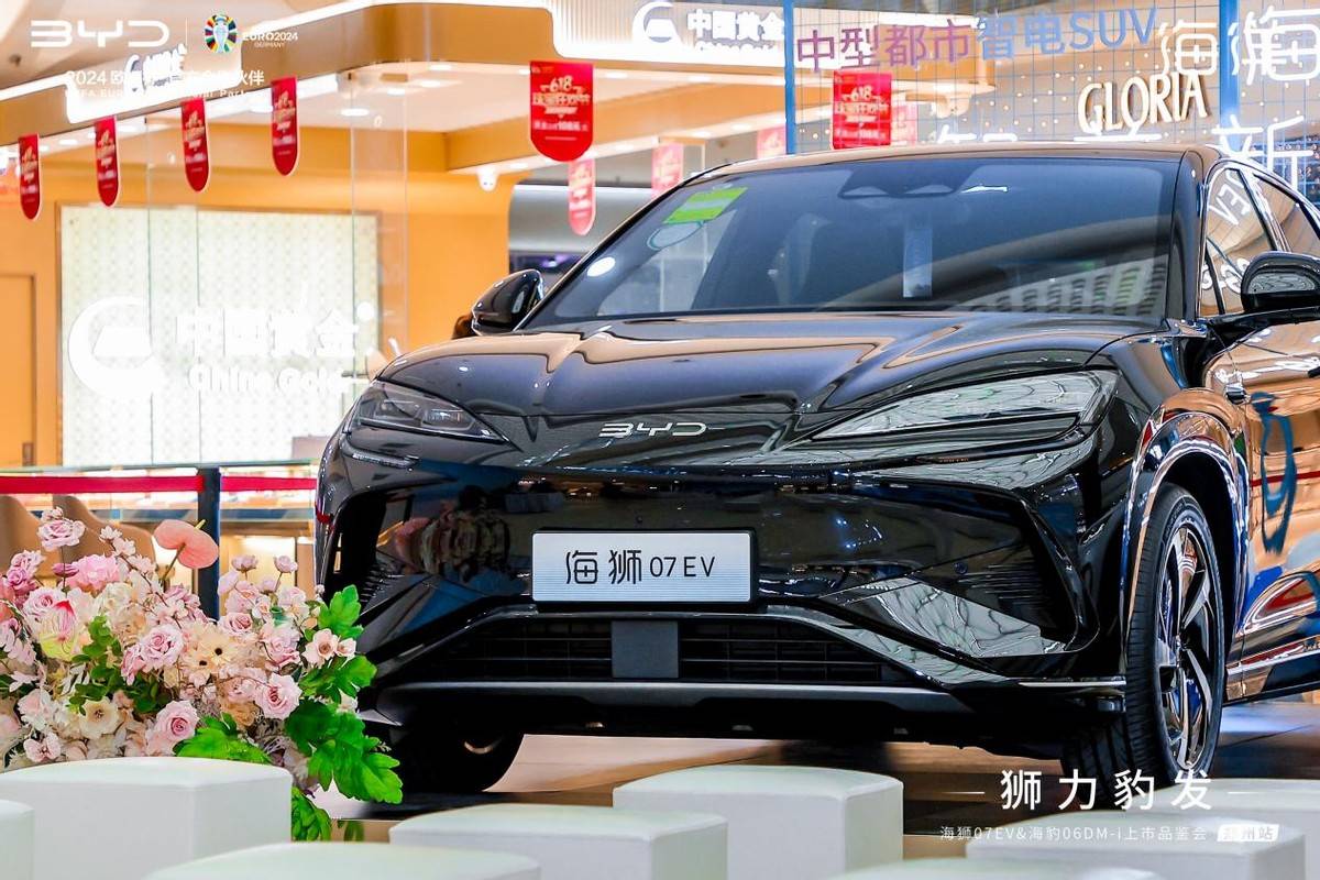海洋网布局再完善，比亚迪海狮07EV&海豹06DM-i闪耀登陆郑州_搜狐汽车_搜狐网