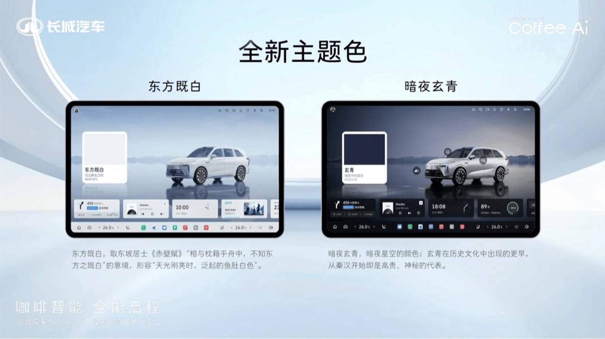 长城第三代Coffee OS车机系统发布 首搭车型为蓝山智驾版_搜狐汽车_搜狐网