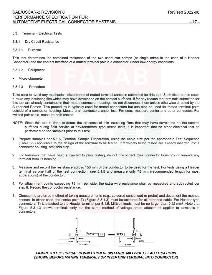 每个连接器人都知道的USCAR-2标准，SAE/USCAR-2 REBISION 8，美系汽车连接器_搜狐汽车_搜狐网
