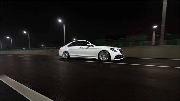 尊贵魅力：奔驰S级改装AIRBFT气动避震案例_搜狐汽车_搜狐网