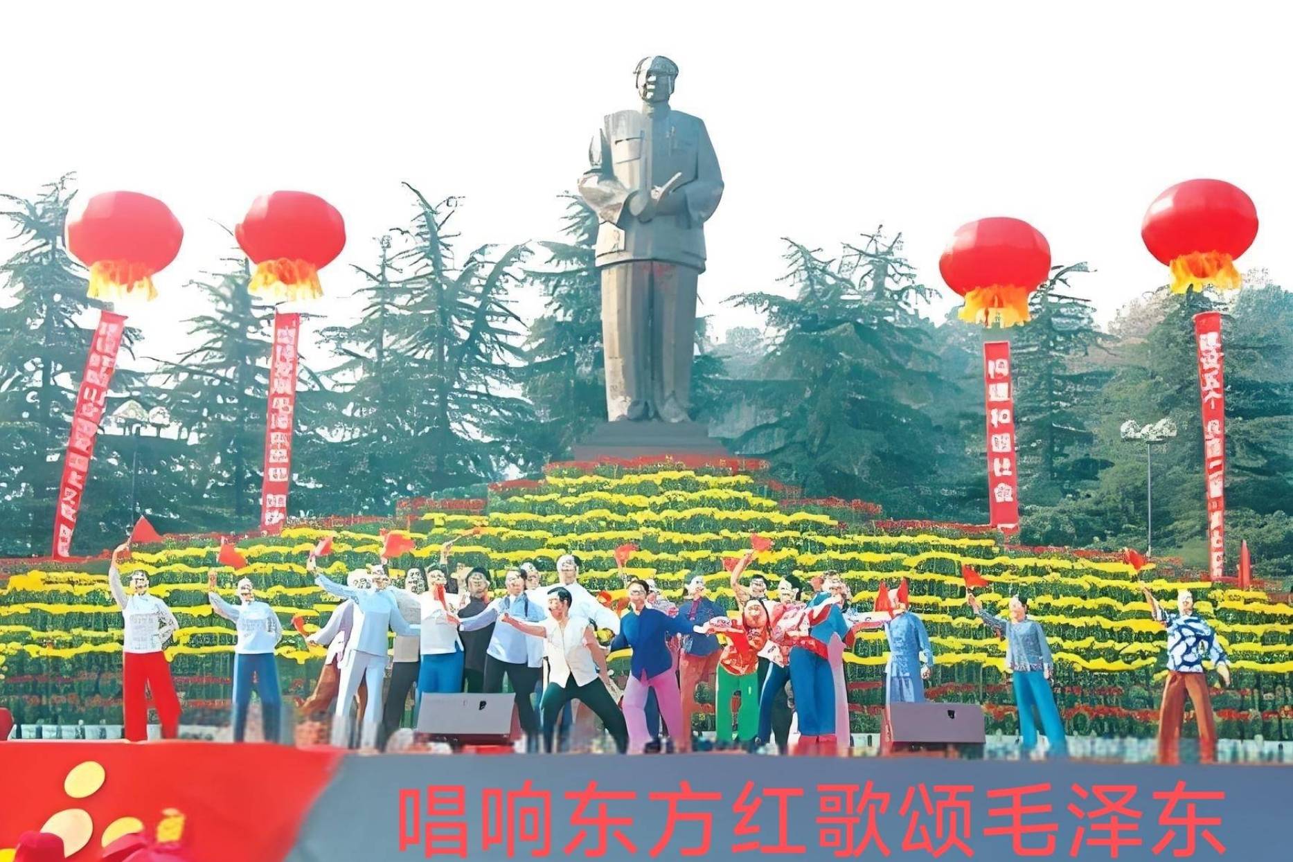 唱响东方红歌颂毛泽东（外五首）_红旗_华夏_工人