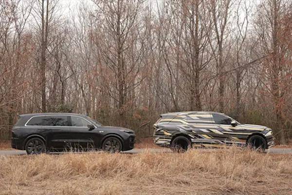 尺寸直追理想 L9！乐道 L90 最新谍照曝光：三季度上市_搜狐汽车_搜狐网