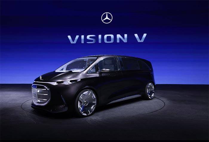 2025上海车展奔驰之夜：Vision V纯电MPV全球首秀，国产在即；全新CLA长轴距搭载MB.OS架构_搜狐汽车_搜狐网