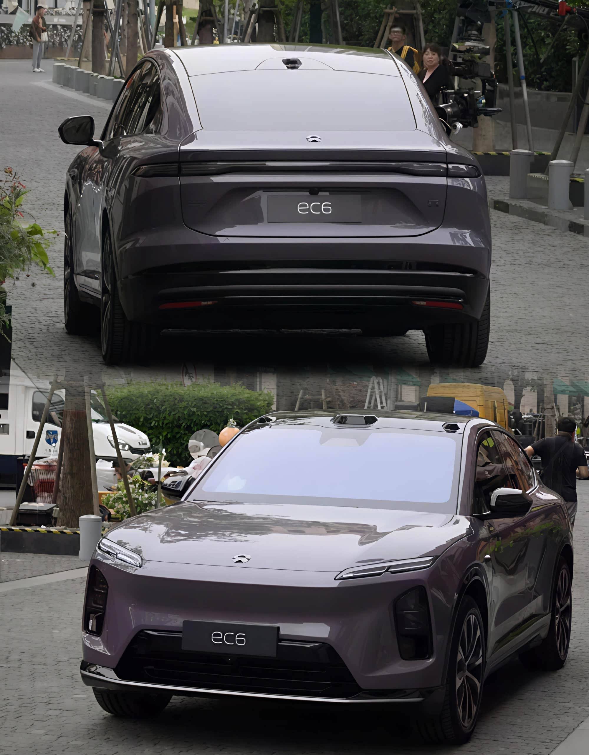 新款蔚来 ES6 / 新款蔚来 EC6 实车谍照曝光！采用 “NT2.5 平台_搜狐汽车_搜狐网