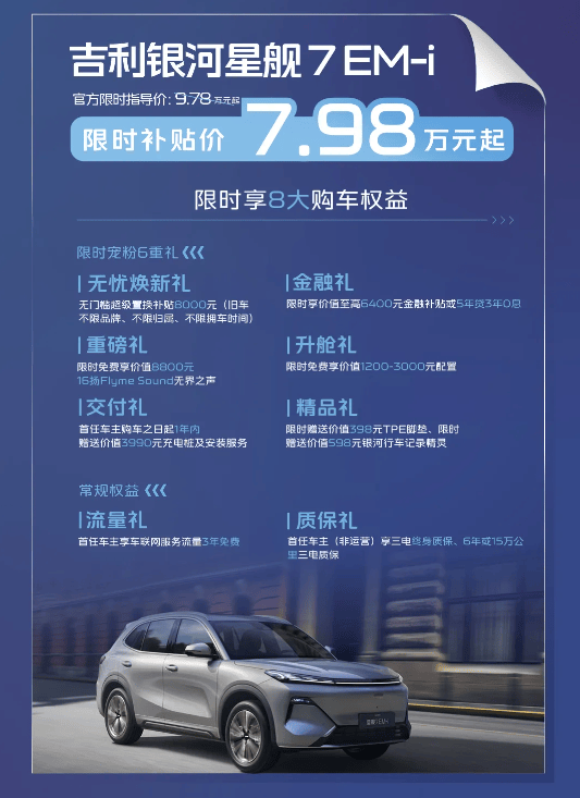 越开越省！谁开都省！星舰7超值插混SUV限时7.98w起_搜狐汽车_搜狐网