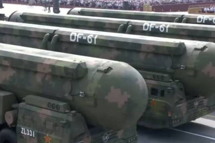 DF61大国重锤：编号升级藏巨变，威慑力量再跃升_导弹_多弹头_我国