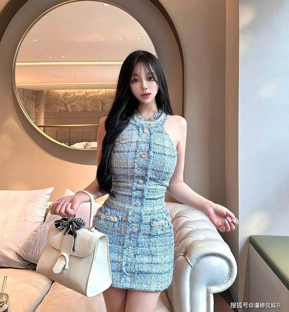 韩国模特有多美？镜头放大后，好身材尽显无遗！