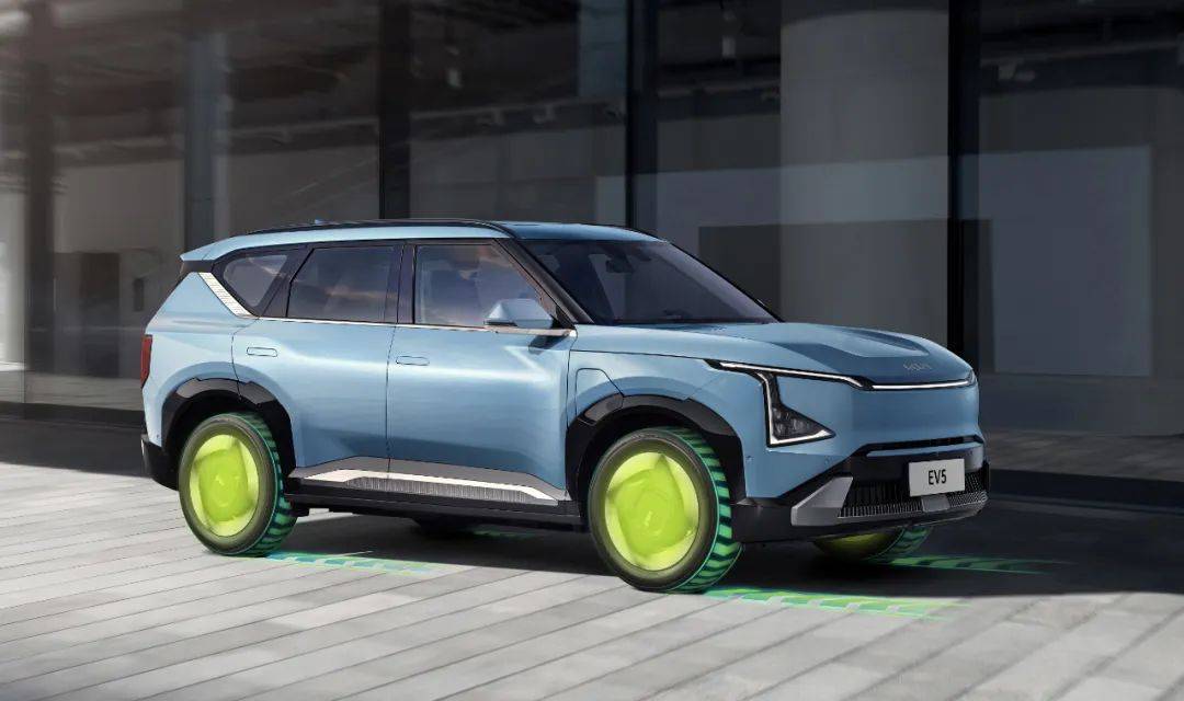 起亚全新纯电动SUV EV5 720长续航版进阶上市_搜狐汽车_搜狐网