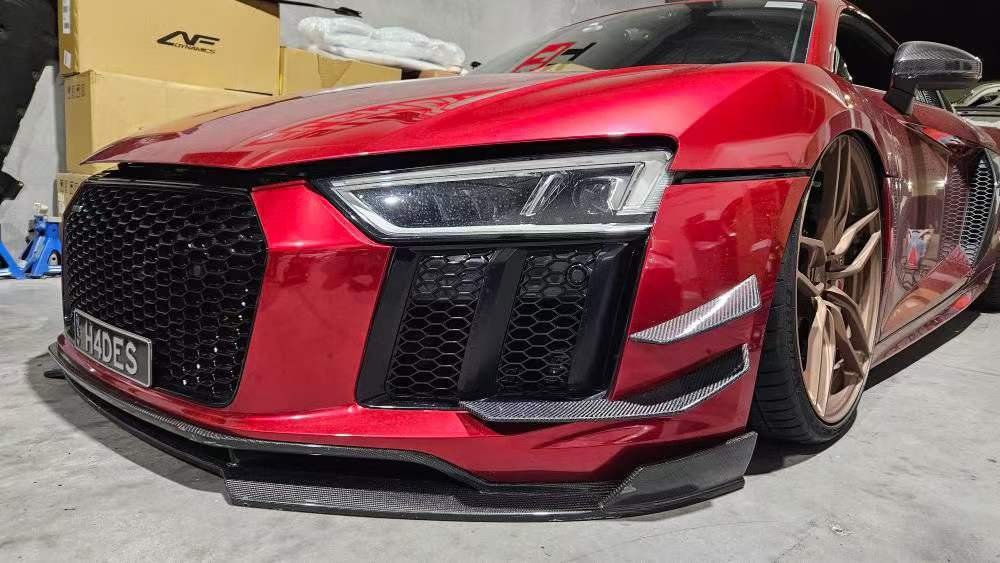 奥迪 R8 极致进化，airbft 气动避震震撼来袭_搜狐汽车_搜狐网