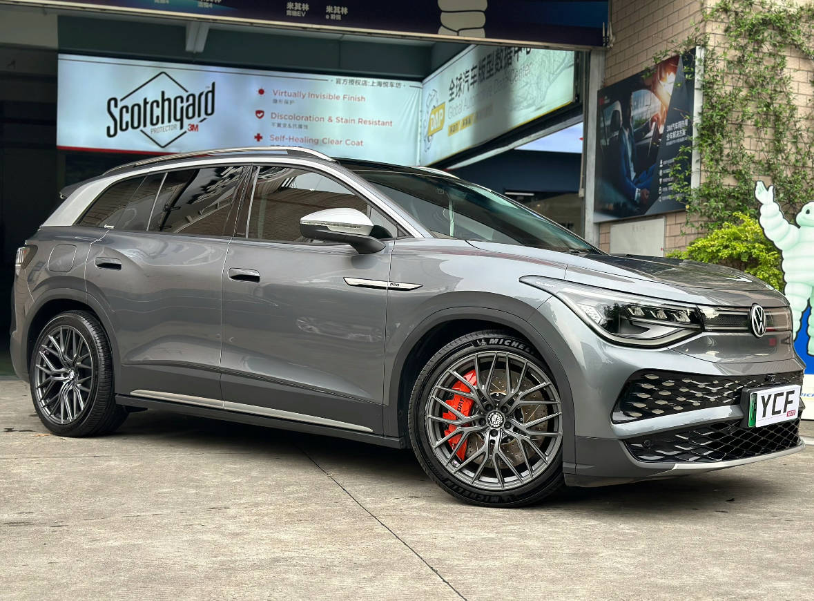 改装案例大众iD6.X改装升级TTSPORT进化系列EB10刹车卡钳_搜狐汽车_搜狐网