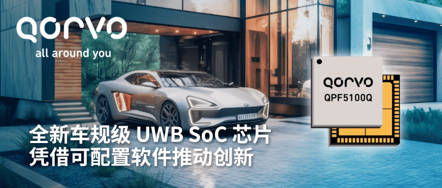 Qorvo 推出车规级 UWB SoC 芯片 QPF5100Q，凭借可配置软件推动创新_搜狐汽车_搜狐网