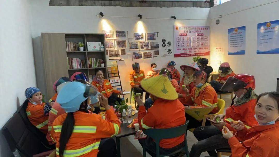 儋州市总工会为户外劳动者提供暖心服务_宣传_站点_活动