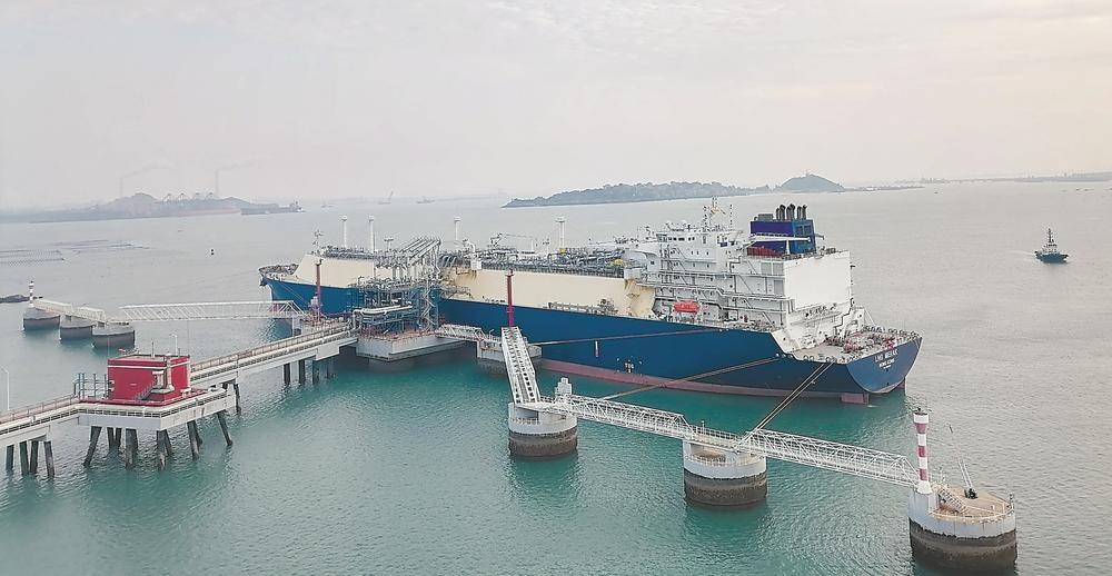 LNG船“天璇星”轮为冬季保供添“底气”_天然气_莆田_液化