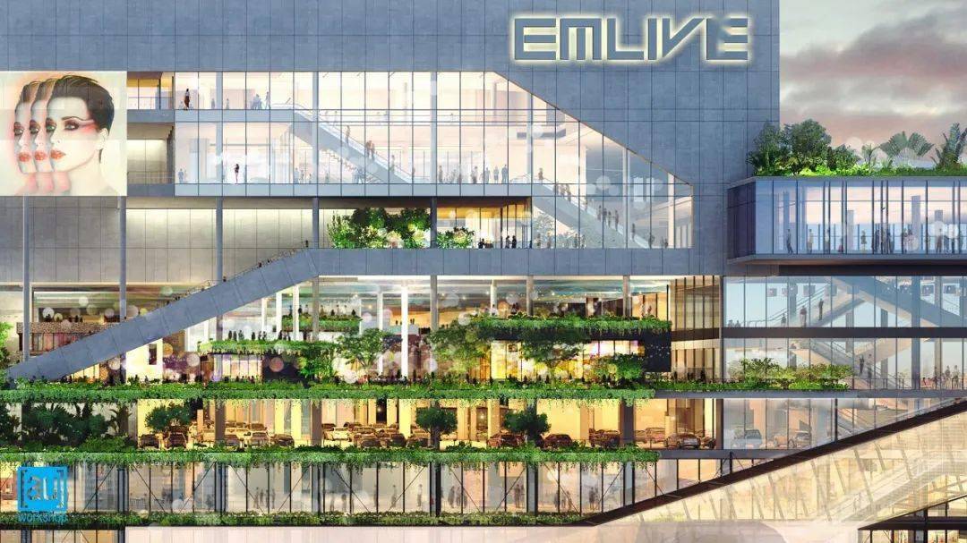 曼谷毛坯型购物中心The Emsphere成为泰国新顶流_建筑_青年_城市