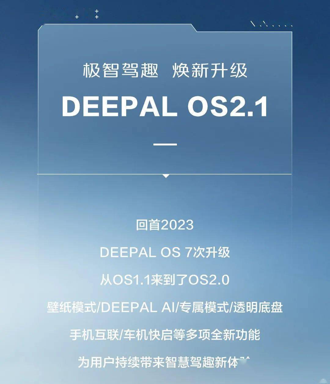 增7项功能 深蓝SL03/S7发布新OTA升级_搜狐汽车_搜狐网