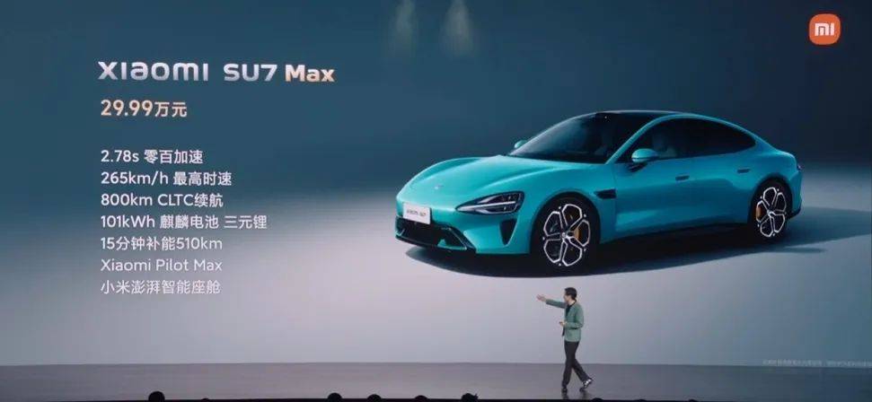 小米SU7 21.59w起售！雷军在发布会现场多次喊出“遥遥领先”_搜狐汽车_搜狐网