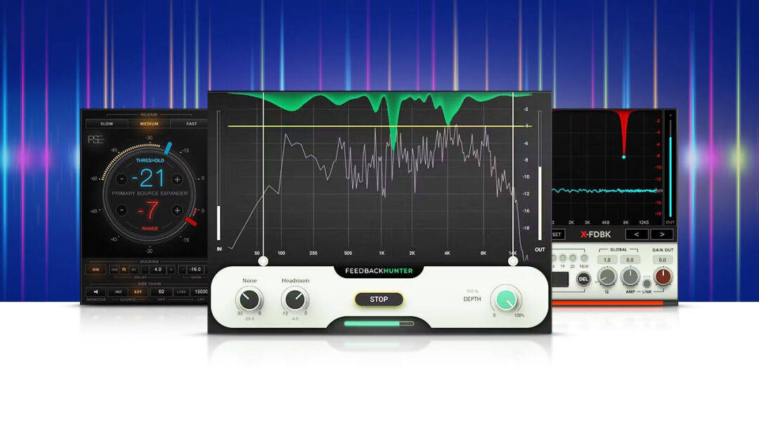 Waves 优化现场调音：Feedback Hunter、X-FDBK 和 PSE 三剑客大战反馈_演出_话筒_衰减