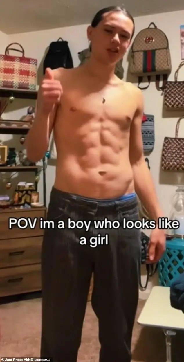 美国小哥郁闷表示：因为长得太漂亮了，大家都以为我是女生！_Lucas_女性_性别