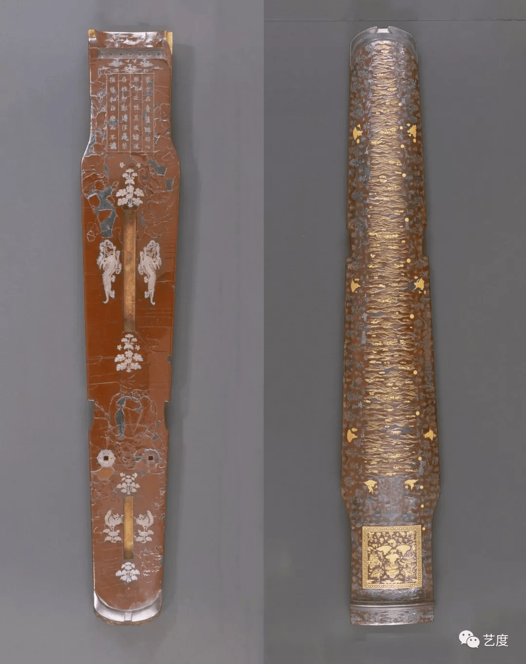 李美燕：日本正仓院“金银平文琴”的音乐图像研究（含高清图）_对象_花纹