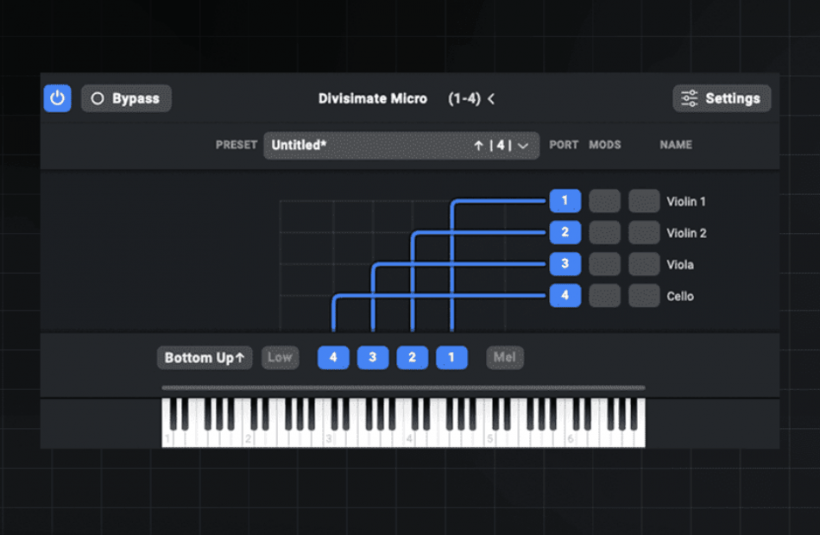 Nextmidi 发布创意 MIDI 路由插件 Divisimate Micro_虚拟_广告_支持
