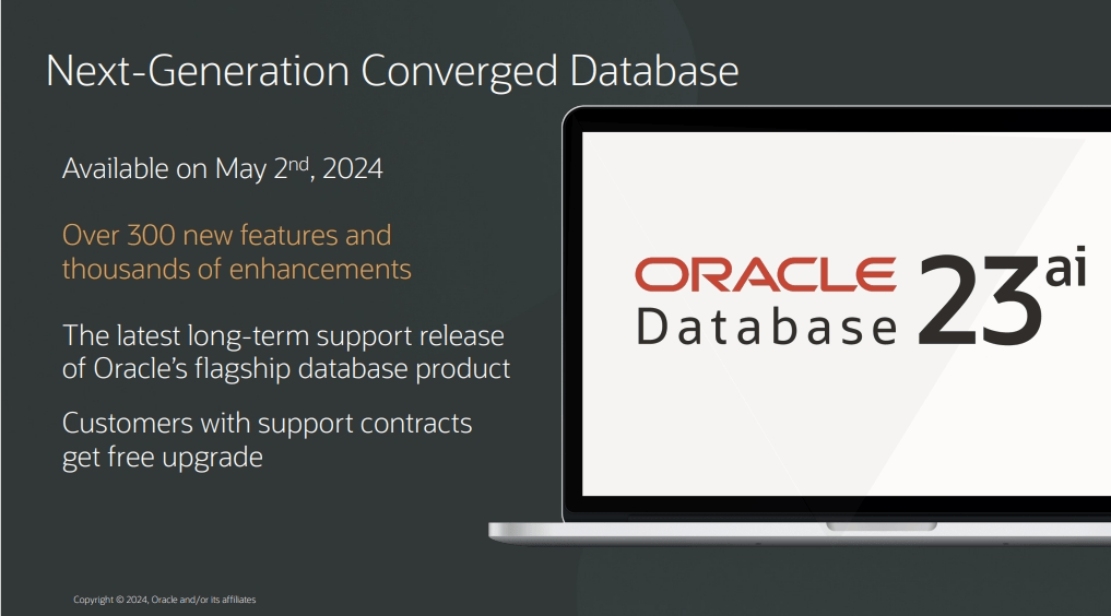 Oracle Database 23ai改变了游戏规则？_数据库_技术_关系