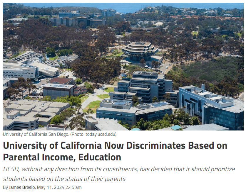 UCSD新规：能不能读CS专业，看父母收入？！_政策_家庭_大学生