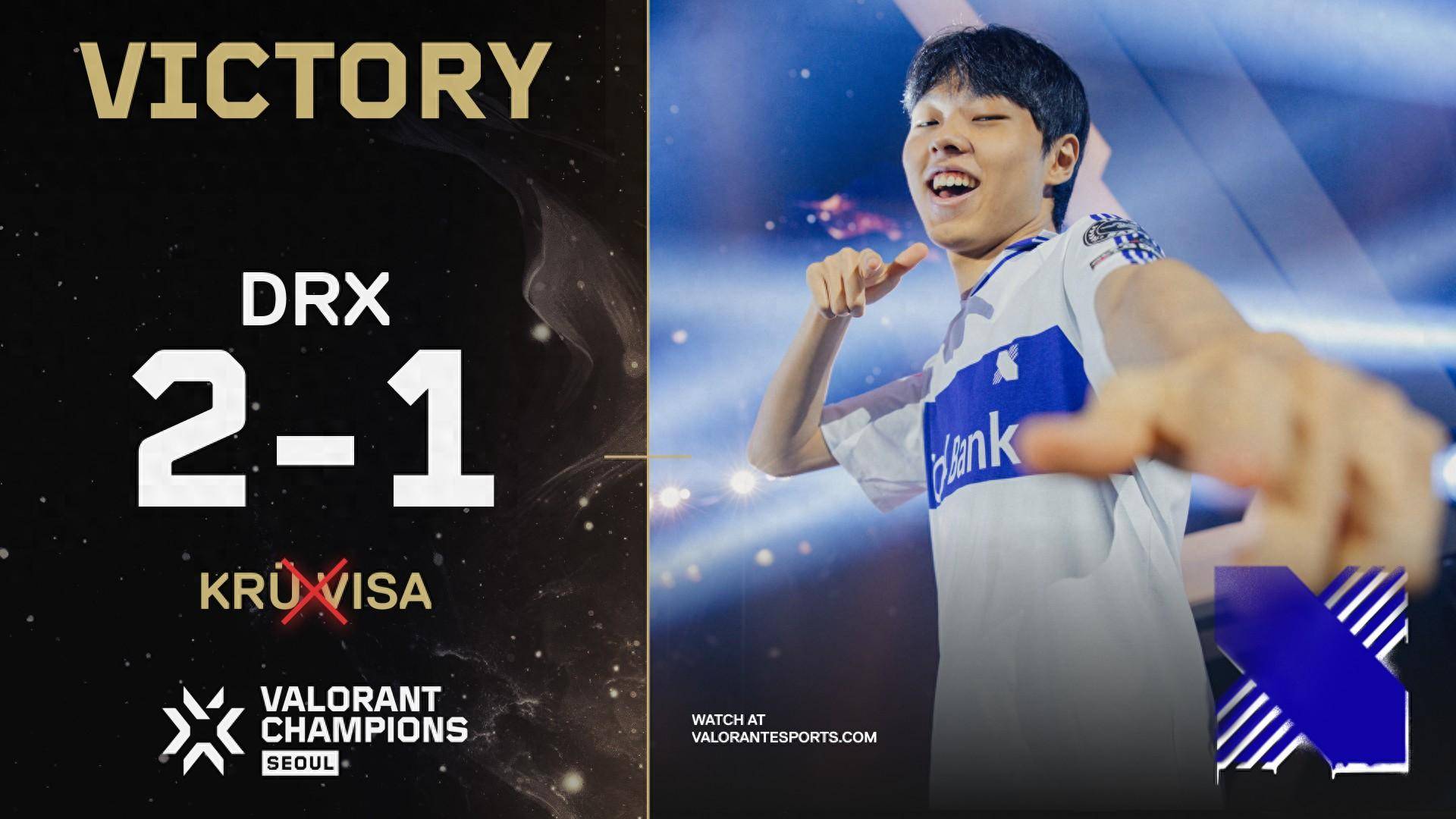 VCT冠军赛：Flashback单摸绕后四杀清点，DRX 2-1击败KRU_回合_防守_安包