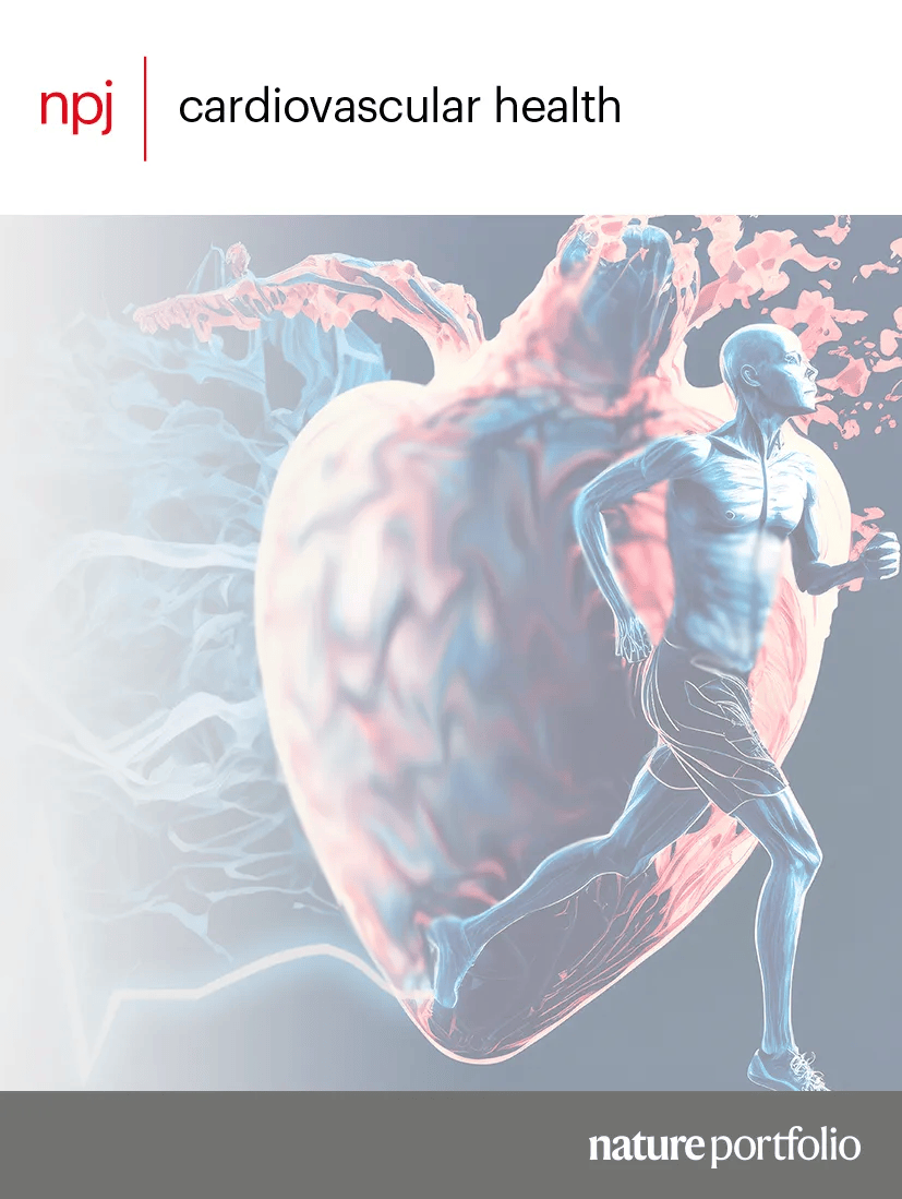 新刊推荐 | Nature Portfolio 旗下 npj Cardiovascular Health 文章精选阅读（一）_研究_期刊_门水平
