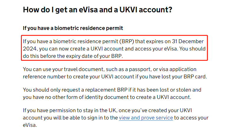 英国最新BRP电子签正式上线，这些细节一定要注意！_e-Visa_进行_账户