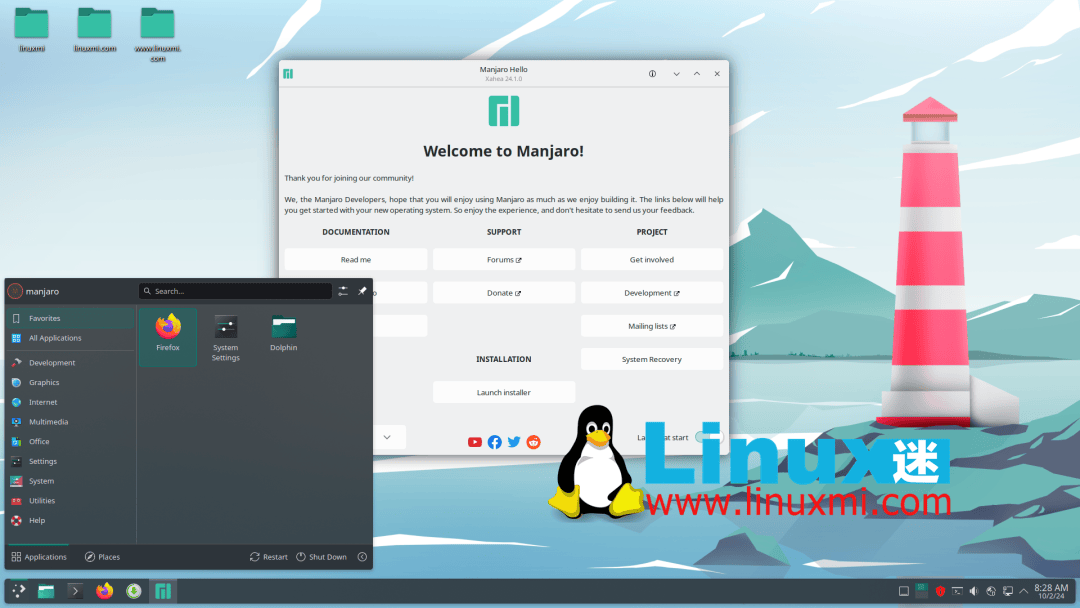 掌控未来！Manjaro 24.1 引领 Linux 全面革新体验_用户_系统_功能性