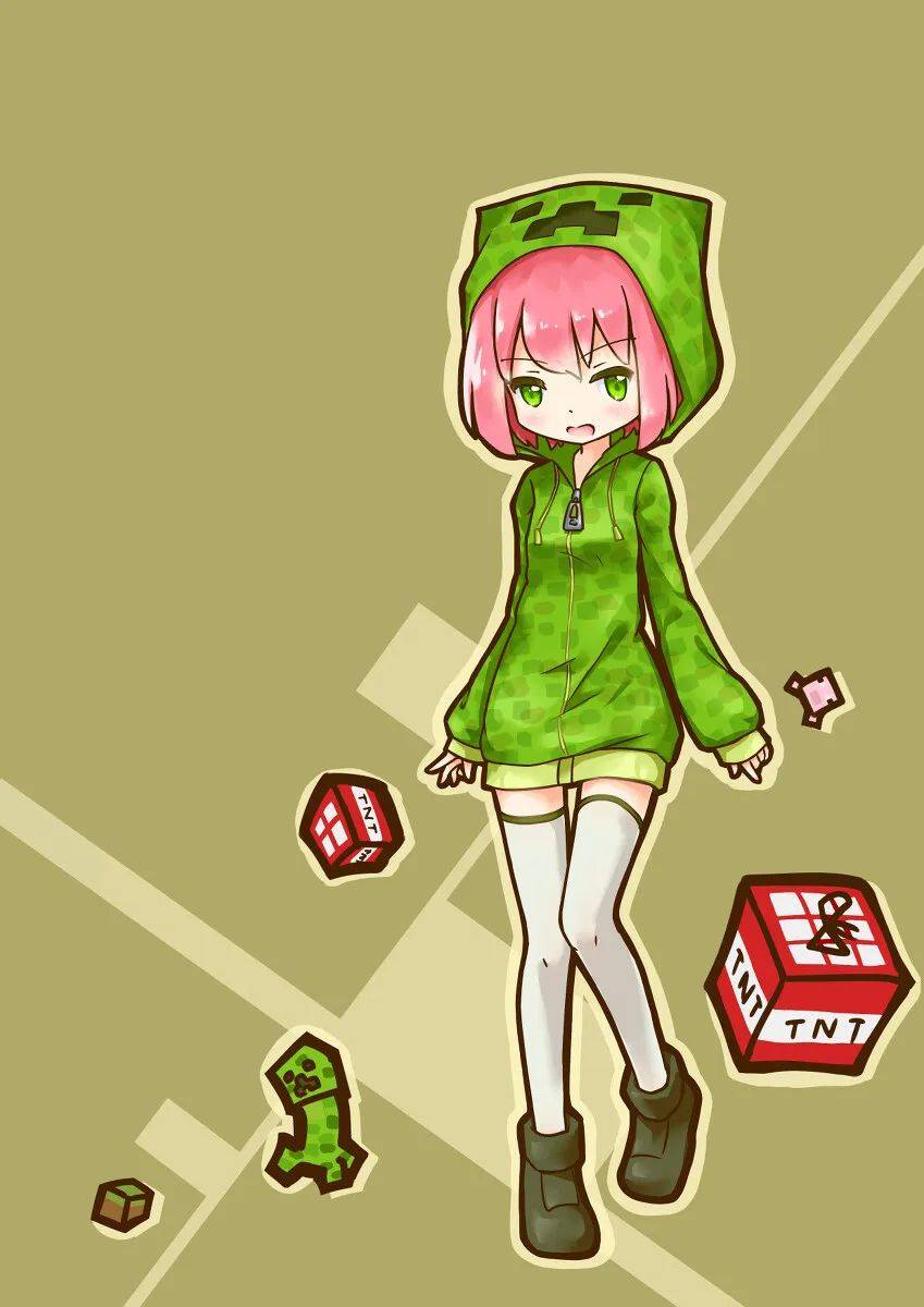 《Minecraft：我的世界》头像壁纸专题：方块就是艺术！_版权_留言_作品