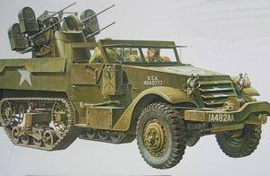 苏军为何喜欢称呼美国的M17防空炮为“绞肉机”_自行火炮_德军_装甲运输车