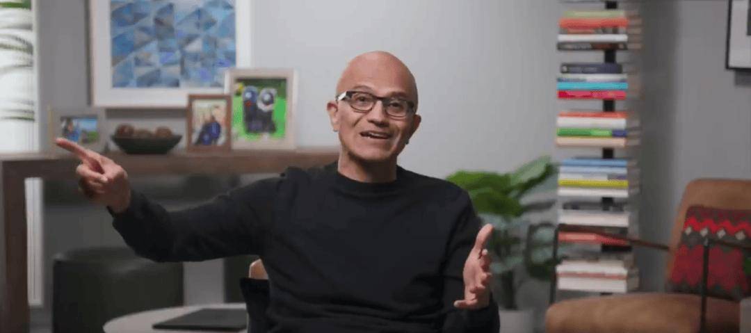 微软CEO纳德拉：2025，AI决胜年！_CEOSatya_Nadella_文化