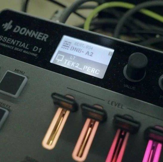 Donner（唐农乐器）发布 Essential D1 鼓机新版固件 V1.0.3，加入力度触后滚奏功能_Swing_操作_用户