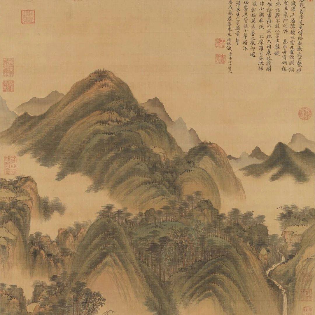 傅申丨幻影的名画——王时敏梦中的黄公望_秋山图_王石谷_王翚