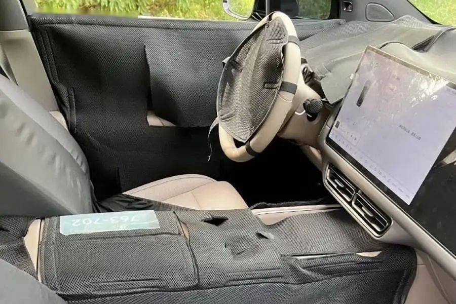 理想首款纯电SUV理想i8内饰谍照曝光！_搜狐汽车_搜狐网