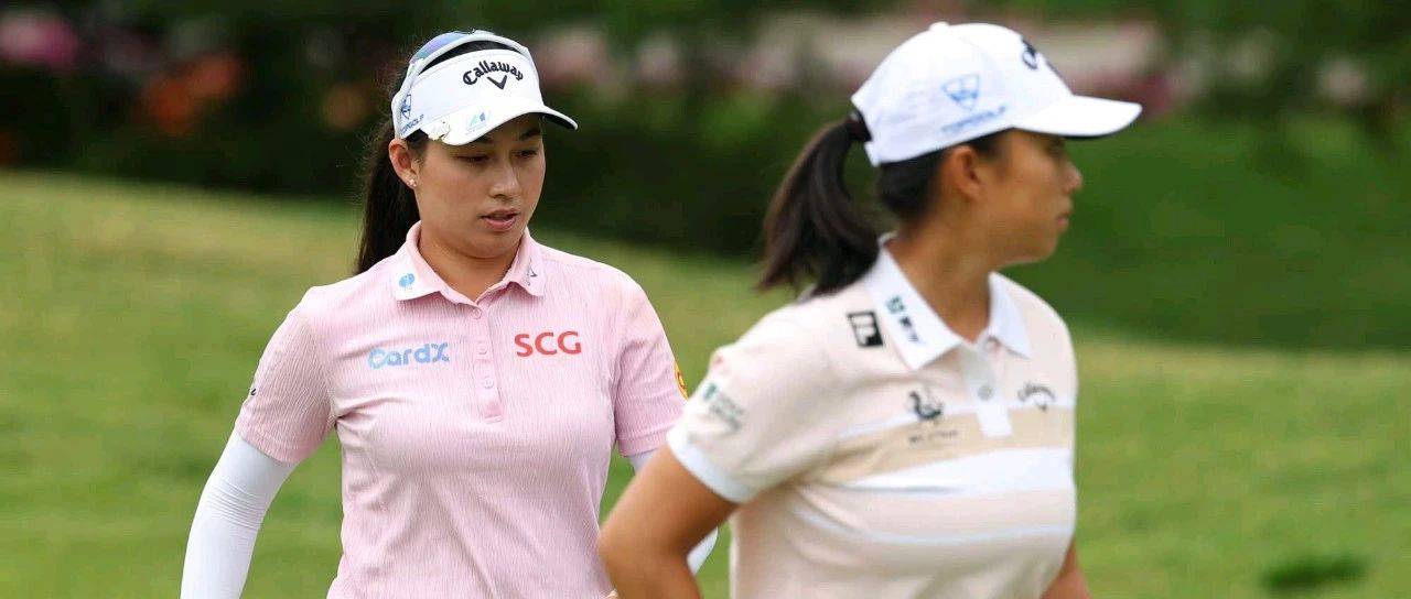 LPGA陶氏锦标赛首轮，刘艳&张雅惠T2，殷若宁&提提库T8_组合_因为_球迷