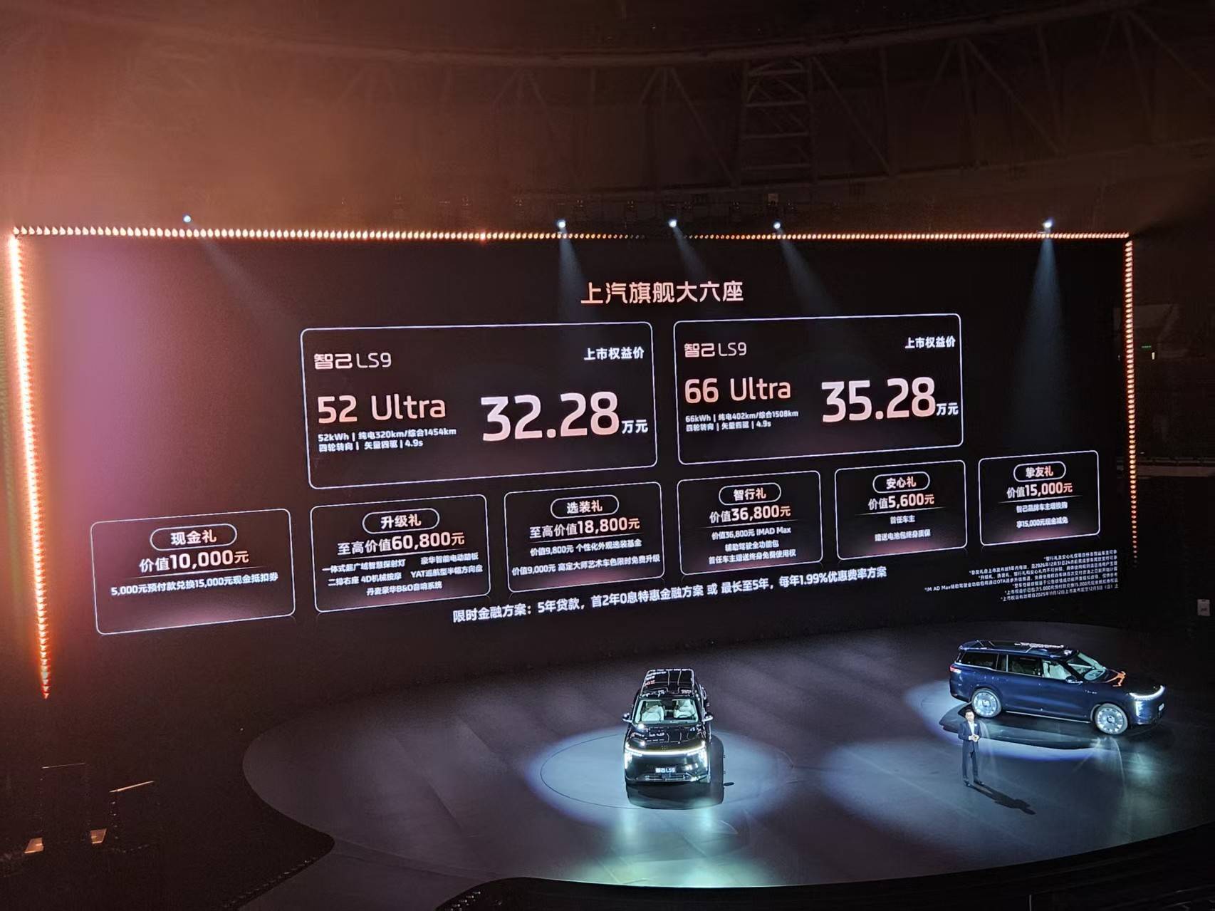 智己LS9上市限时32.28万起 全系标配800V/纯电续航402km_搜狐汽车_搜狐网