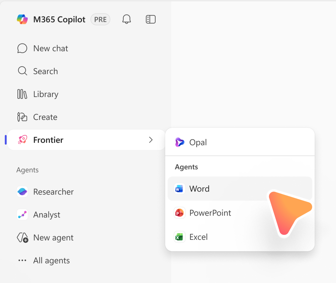 Microsoft Word、Excel 和 PowerPoint 智能体：用于内容创作的全新 Copilot 体验_用户_对话_演示